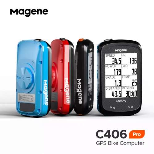 100% New Magene 邁金 C406pro GPS smart bike computer (English version) - 二手或全新單車零件, 單車及運動 ...