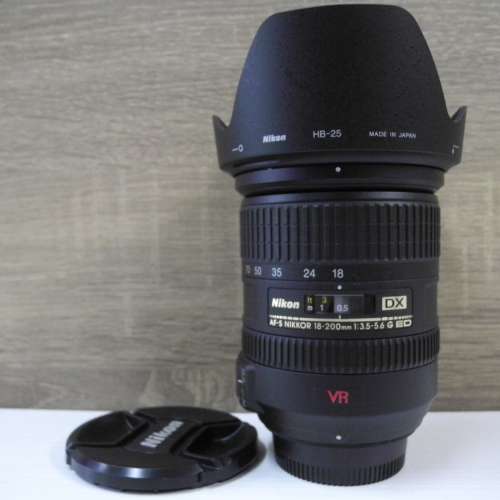 Nikon AF-S DX NIKKOR 18-200mm F3.5-5.6G ED VR - 二手或全新自動對焦鏡頭, 攝影產品 - DCFever.com