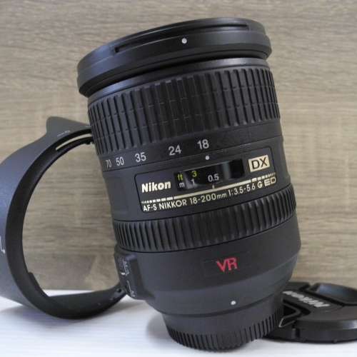 Nikon AF-S DX NIKKOR 18-200mm F3.5-5.6G ED VR - 二手或全新自動對焦鏡頭, 攝影產品 - DCFever.com