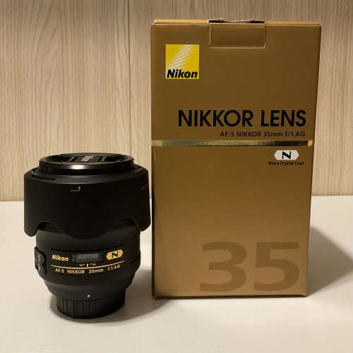 Nikon AF-S 35mm f/1.4G - 二手或全新自動對焦鏡頭, 攝影產品 - DCFever.com
