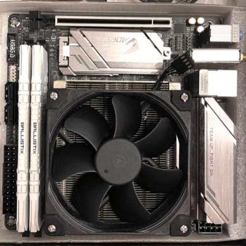 5600G + B450i (itx) + 16gb ram + L9a black. - 二手或全新電腦組合, 電腦 - DCFever.com