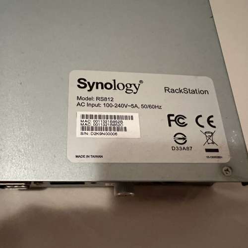 Synology RS812 with 2TB x 4 100%Work - 二手或全新網絡/WIFI, 電腦 - DCFever.com
