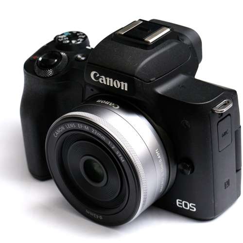 Canon EOS M50 body + Canon EF-M 22 f2 (銀色) - 二手或全新無反相機, 攝影產品 - DCFever.com