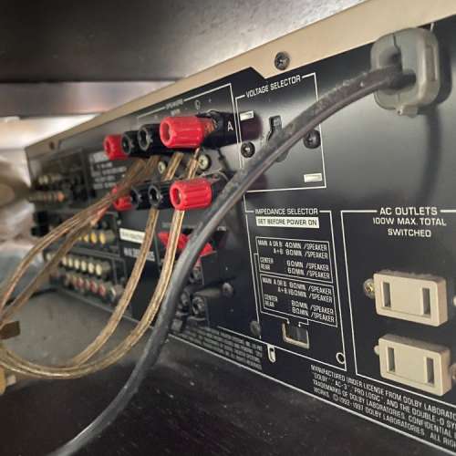 YAMAHA natural sound RX-V496 - 二手或全新擴音機, 影音產品 - DCFever.com