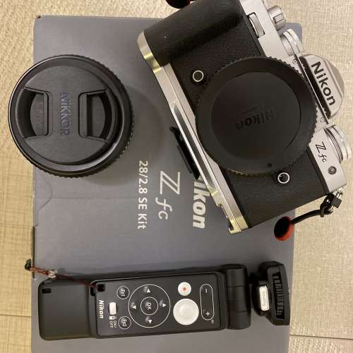 有盒 Nikon Zfc 28/2.8 SE kit w/ smallrig grip 連手柄 連ML-L7 Bluetooth remote ...