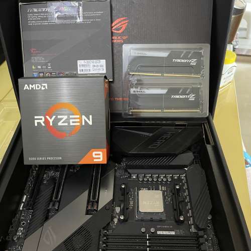 AMD 5950X + ASUS C8H X570 + G.skill DDR4 3000C14 RGB - 二手或全新電腦組合, 電腦 - DCFever.com