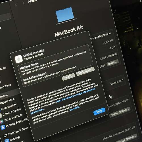 Apple MacBook Air 15‘ inch M2 8GB RAM +256GB - 二手或全新手提電腦, 電腦 - DCFever.com