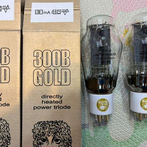 EH Electro Harmonix 300B GOLD Pin 金裝 金腳, not 2A3 845 kr western ...