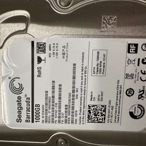 HDD 7200RPM - 二手或全新SSD/硬碟機, 電腦 - DCFever.com