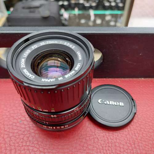 CANON FD 35-105MM F3.5 CANON FD 35-70MM F3.5-.4.5 CANON FD 50MM F1.4 S ...