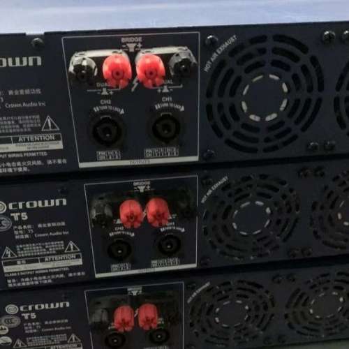 Crown T3+T5 - 二手或全新擴音機, 影音產品 - DCFever.com