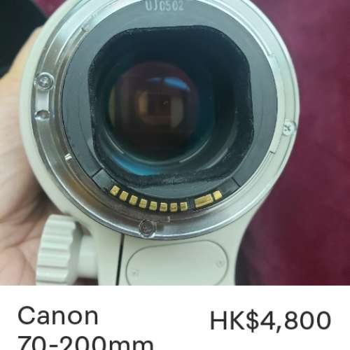 Canon 70-200 2.8L USM - 二手或全新自動對焦鏡頭, 攝影產品 - DCFever.com