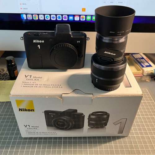 Nikon V1 twin lens kit set - 二手或全新無反相機, 攝影產品 - DCFever.com