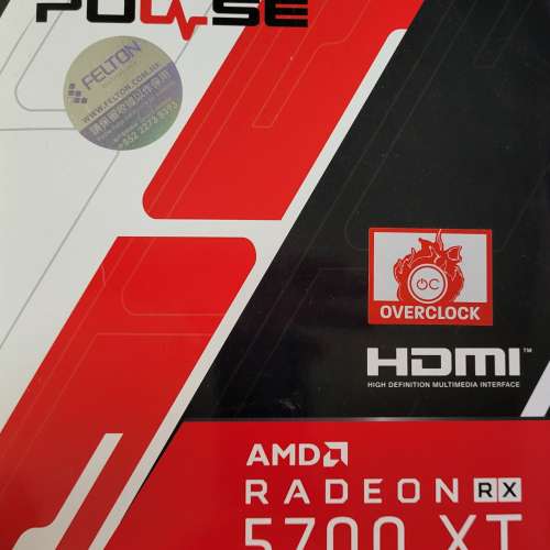 Sapphire Pulse RX 5700XT 8GB amd non 6600 6700 2060 2070 2080 3060 3070 - 二手或全新顯示卡, 電腦 - DCFever.com