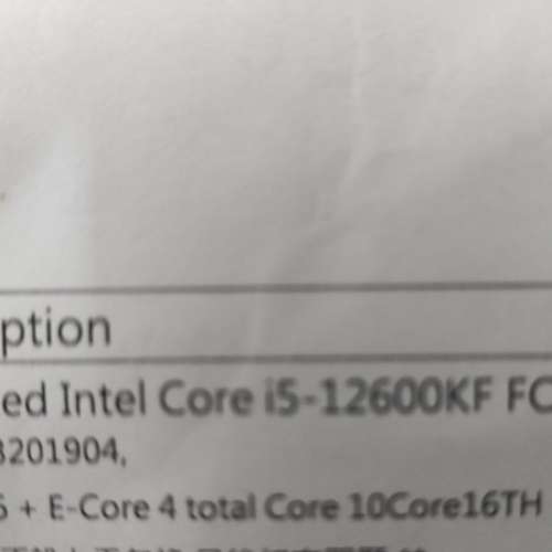 i5 12600kf - 二手或全新CPU, 電腦 - DCFever.com