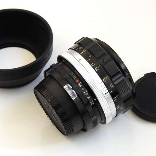 Nikon 55mm f1.2 S.C non-AI 附原廠 HR-2 hood 95% new - 二手或全新手動對焦鏡頭, 攝影產品 ...