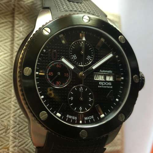 買賣全新及二手機械手錶, 手錶 - EPOS 43mm ETA7750 機械計時 淨表 不議價 - DCFever.com