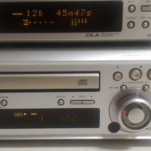 Onkyo cr-305x md-105x cd receiver/md recorder - 二手或全新音響組合, 影音產品 - DCFever.com