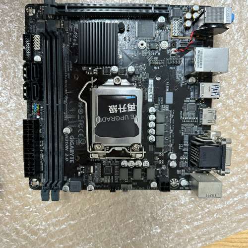 二手 GIGABYTE H310N 2.0 H310 DDR4 LGA1151 ITX MB - 二手或全新底板, 電腦 - DCFever.com