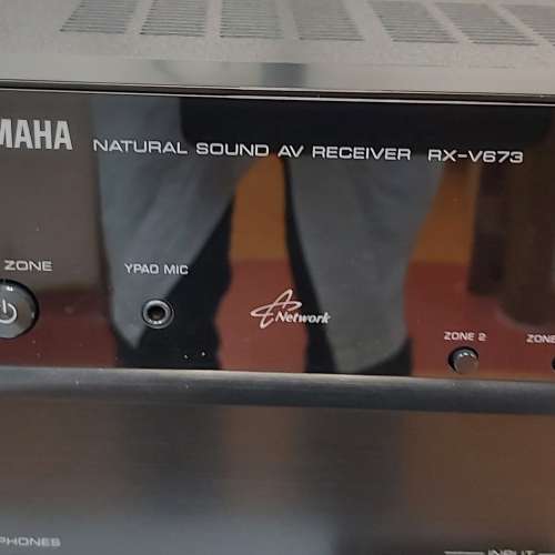YAMAHA RX-V673, 4K, 7.2 HDMI, USB, Bluetooth, Network, Airplay input ...
