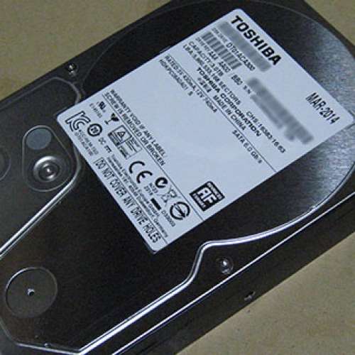 95%new TOSHIBA DT01ACA300 3tb hard disk - 二手或全新SSD/硬碟機, 電腦 - DCFever.com