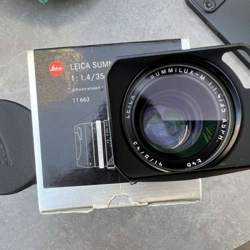 Leica Summilux M 35mm f1.4 asph fle 11663 351.4 m10 m11 - 二手或全新手動對焦鏡頭 ...