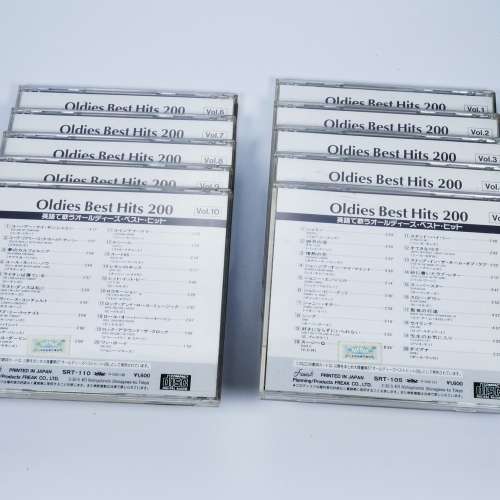 Oldies Best Hit 200 CD 日版 - 二手或全新影碟 CD, 影音產品 - DCFever.com