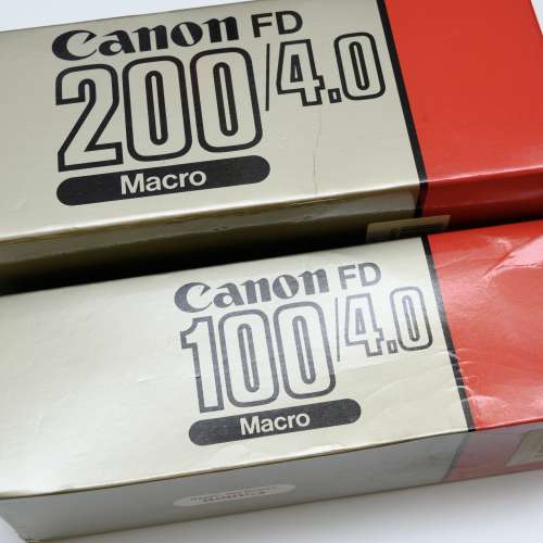 收藏品 Canon New Fd Macro鏡 200mm F4 100mm F4 Sony Nikon Fujifilm 二手或全新
