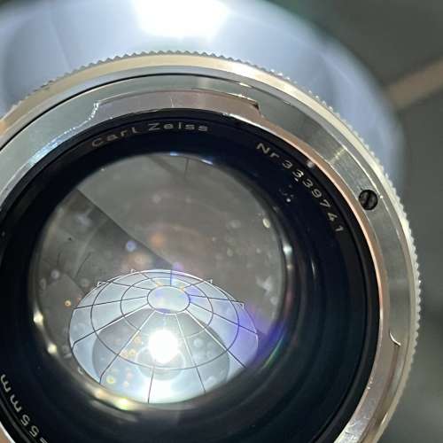 Contarex Carl Zeiss Planar 55mm f1.4 silver lens with caps - 二手或全新手動對焦 ...