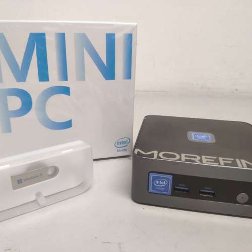 全新現貨Morefine M9迷你電腦，Intel12代N100，16G Ram，512G SSD，WiFi 6+藍牙，Windows 11Pro，小型電腦,開 - 二手或全新電腦組合, 電腦 ...
