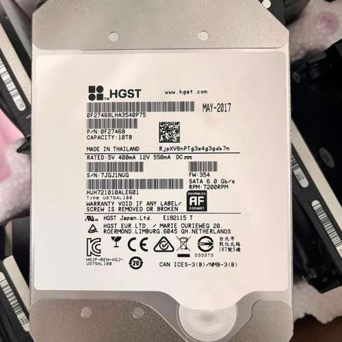 HUH721010ALE601 - 二手或全新SSD/硬碟機, 電腦 - DCFever.com