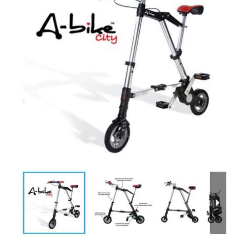 輕巧、迷你、休閒 A-bike City ver. (正品) 摺疊單車 - 二手或全新單車, 單車及運動 - DCFever.com
