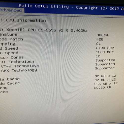E5-2695v2 Intel Xeon 12 cores with X9SRI-3F - 二手或全新CPU, 電腦 - DCFever.com