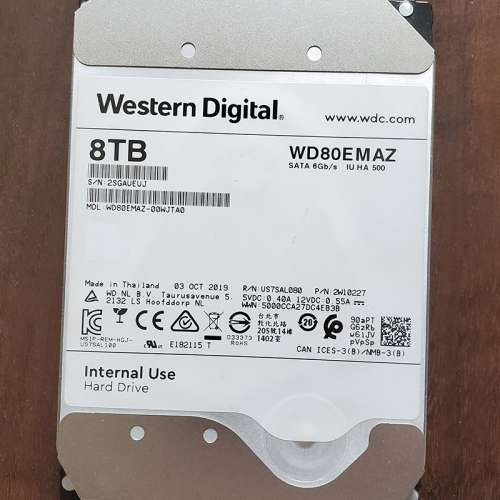 WD 8TB HDD - 二手或全新SSD/硬碟機, 電腦 - DCFever.com