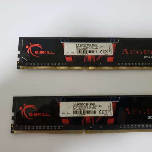 全場最抵G skill ddr4 8bg*2 3200 CL16 - 二手或全新RAM 記憶體, 電腦 - DCFever.com