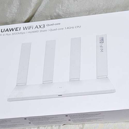 HUAWEI WIFI 6 PLUS AX3 3000mbps 4核 wireless router - 二手或全新網絡/WIFI, 電腦 ...
