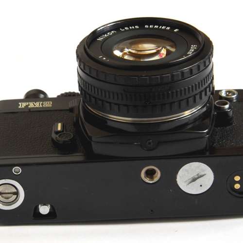 Nikon FM2N black body 蜂巢快門 + Nikon 50mm f1.8 Series E AI-S 90% new - 二手或全新菲林相機, 攝影產品 - DCFever.com