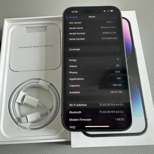 iPhone 14 Pro 128GB 港行 HK Version - 二手或全新iPhone, 手機通訊 - DCFever.com