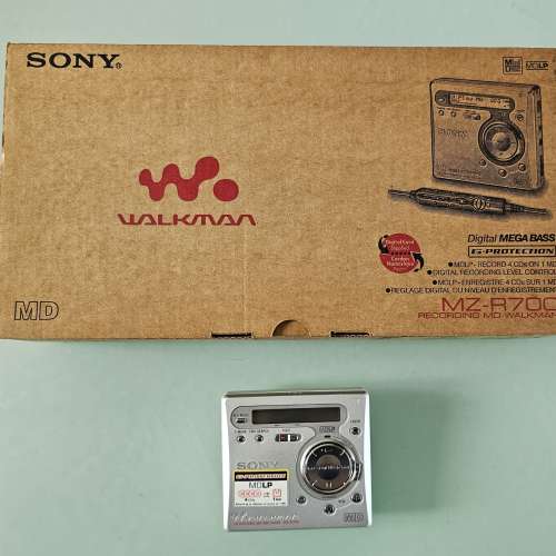 Sony MD Walkman / Portable MD Recorder & Player MZ-R700 - 二手或全新隨身音響, 影音產品 - DCFever.com
