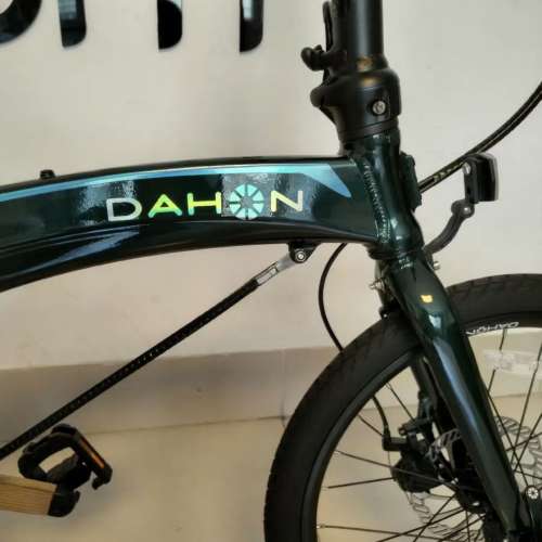 2023 新款 DAHON ECA093 D9 9速 海豚鋁合金車架 折叠車 送水架前後蛙燈叮叮 - 二手或全新單車, 單車及運動 - DCFever.com