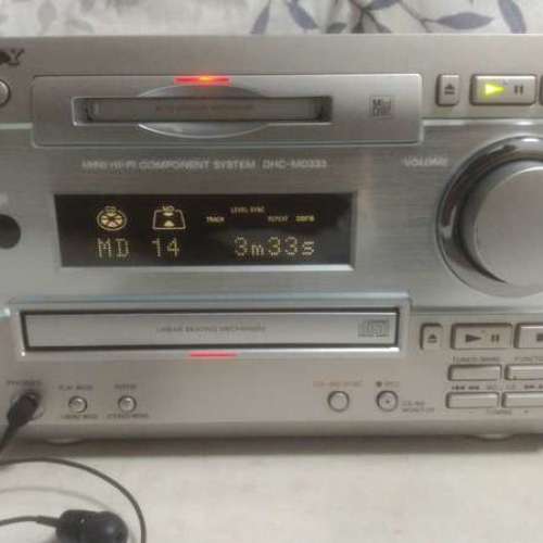 Sony dhc-md333 md/cd組合機(100V) - 二手或全新音響組合, 影音產品 - DCFever.com