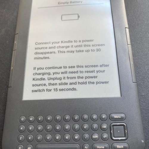 電子書閱讀器 Kindle 3 Amazon Kindle Reader Model D00901 - 二手或全新平板電腦, 電腦 ...