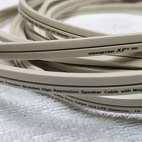 全新怪獸 Monster XP speaker cable - 二手或全新擴音機, 影音產品 - DCFever.com