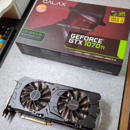 FULL SET BOX GALAX NVIDIA GEFORCE GTX 1070 Ti 8GB - 二手或全新顯示卡, 電腦 ...
