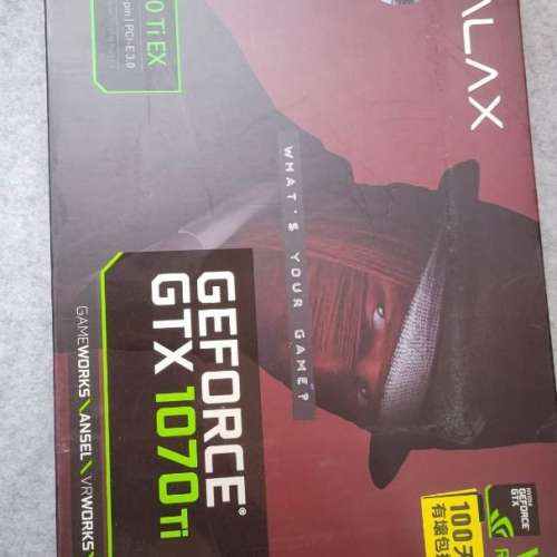 FULL SET BOX GALAX NVIDIA GEFORCE GTX 1070 Ti 8GB - 二手或全新顯示卡, 電腦 ...