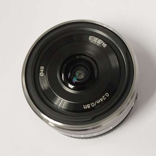 Sony SEL16F28 E-Mount 16mm f2.8 餅鏡 - 98%新，送 日本 UV 保護濾鏡 - 二手或全新自動對焦鏡頭 ...