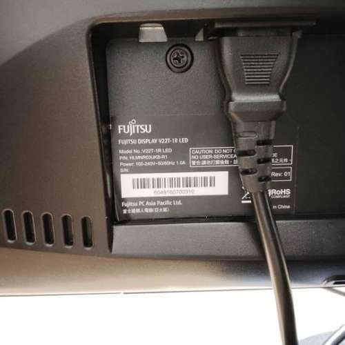 Fujitsu 22 inch monitor V22T-1R - 二手或全新顯示器, 電腦 - DCFever.com