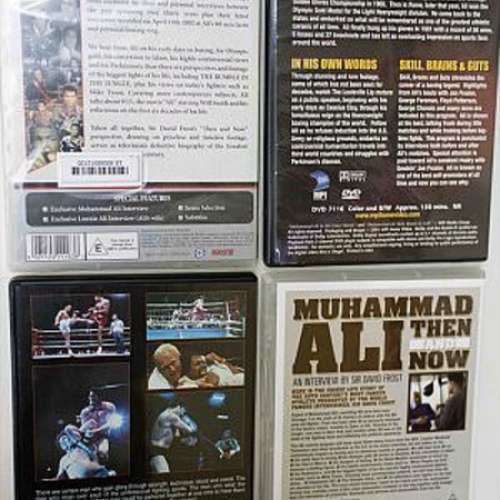 Muhammad ALI BOXING DVD 拳擊 DVD x 4 拳王阿里 經典珍藏 限量 絕版 - 二手或全新影碟 CD, 影音產品 ...