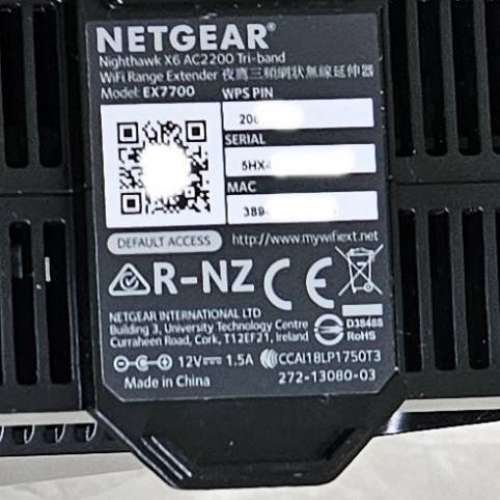 NETGEAR EX7700 Nighthawk X6三頻WiFi Mesh Extender - 二手或全新網絡/WIFI, 電腦 ...