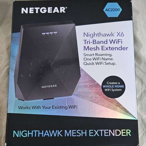 NETGEAR EX7700 Nighthawk X6三頻WiFi Mesh Extender - 二手或全新網絡/WIFI, 電腦 ...